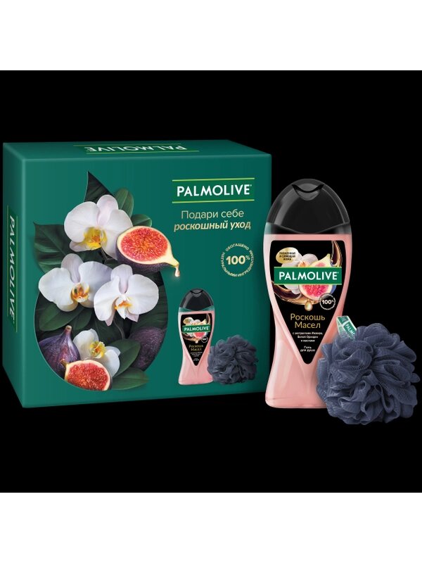 Подарочный набор Palmolive "Роскошь Масел" с экстрактами Инжира и Белой Орхидеи