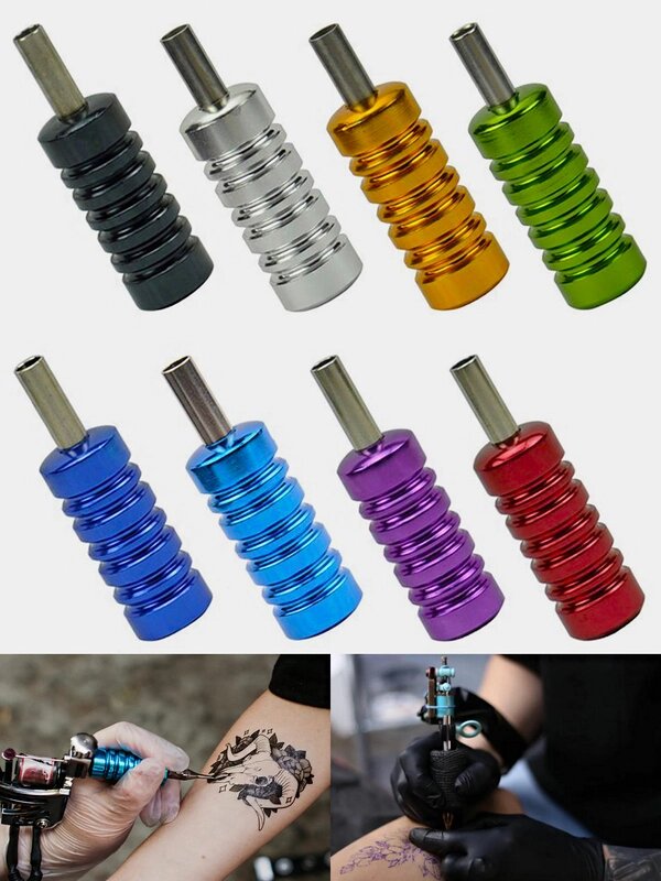 Алюминиевый грип для тату машинок, тату держатель, тату ручка для машинки AL-105 (22 мм)