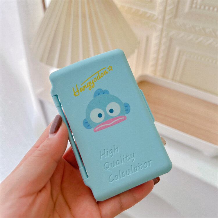 Японский стиль милый флип ПК собака компьютер мини портативный маленький калькулятор для офиса и экзаменов Куроми