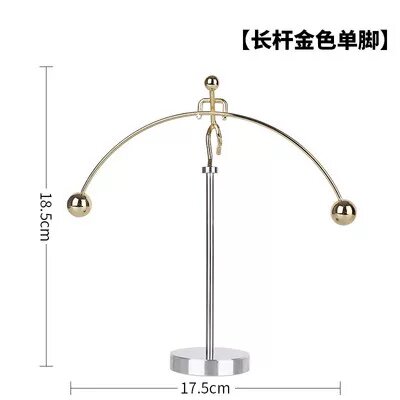 Антигравитационные динамические балансирующие физические настольные украшения для компьютера, креативная игрушка-тумблер "Маленький Железный Человек", технологичный подарок