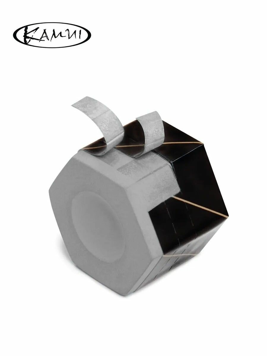 Мел для бильярда Kamui Roku Pyramid Slate, серый, 1 шт.