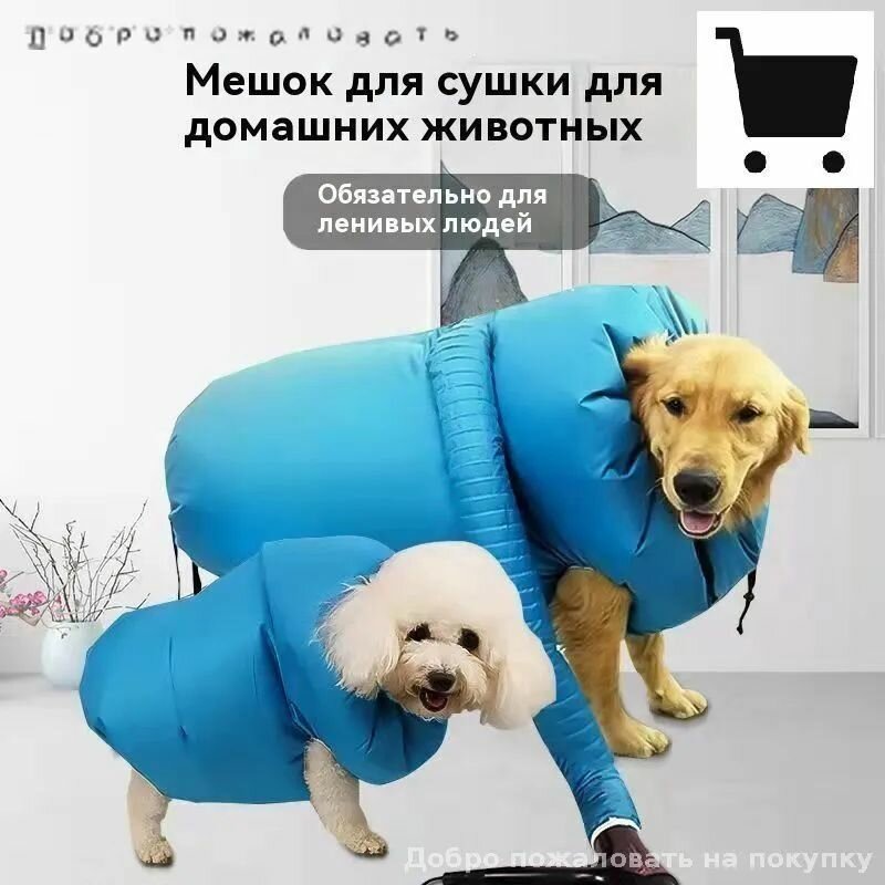 Сушилка для кошек и собак, фен для животных, компрессор, S размер