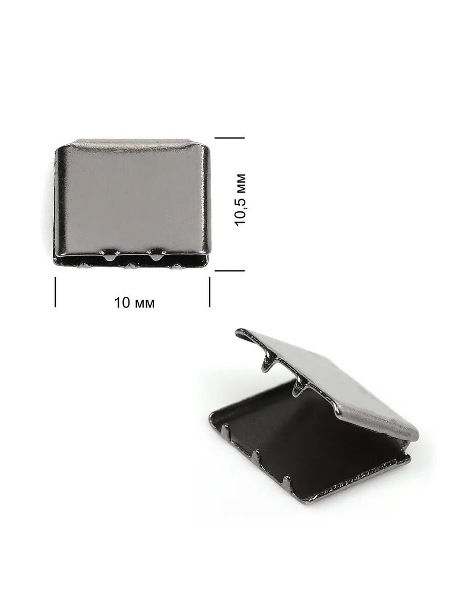 Наконечник-зажим для стропы металл 10х105мм уп.50шт.