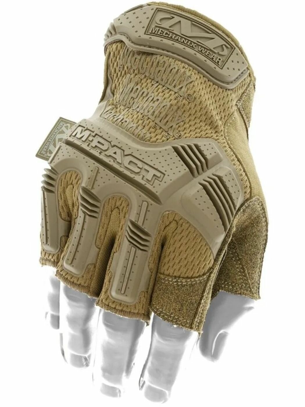 Перчатки Mechanix M-Pact Fingerless Coyote (M)
