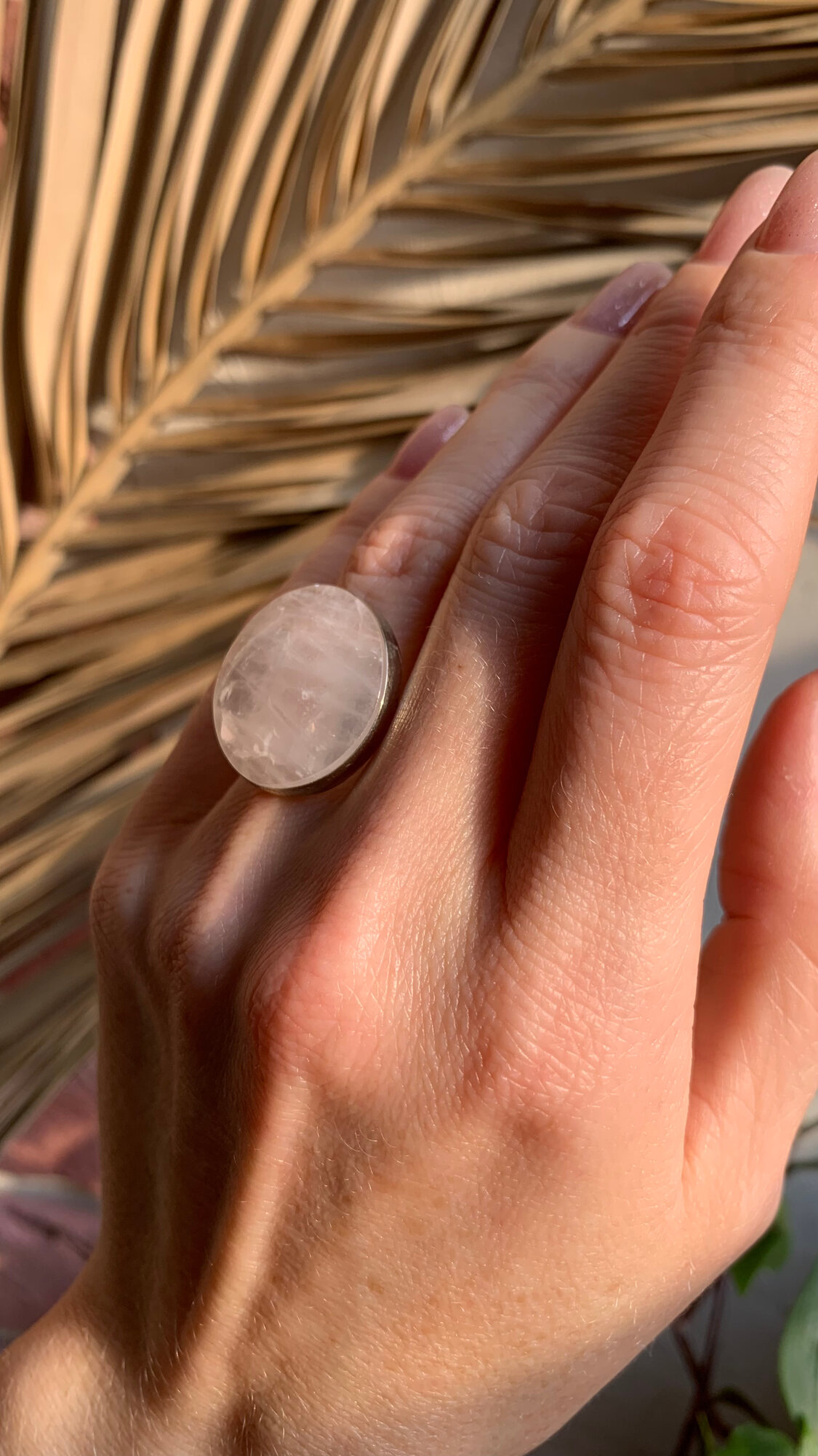 Кольцо, кварц