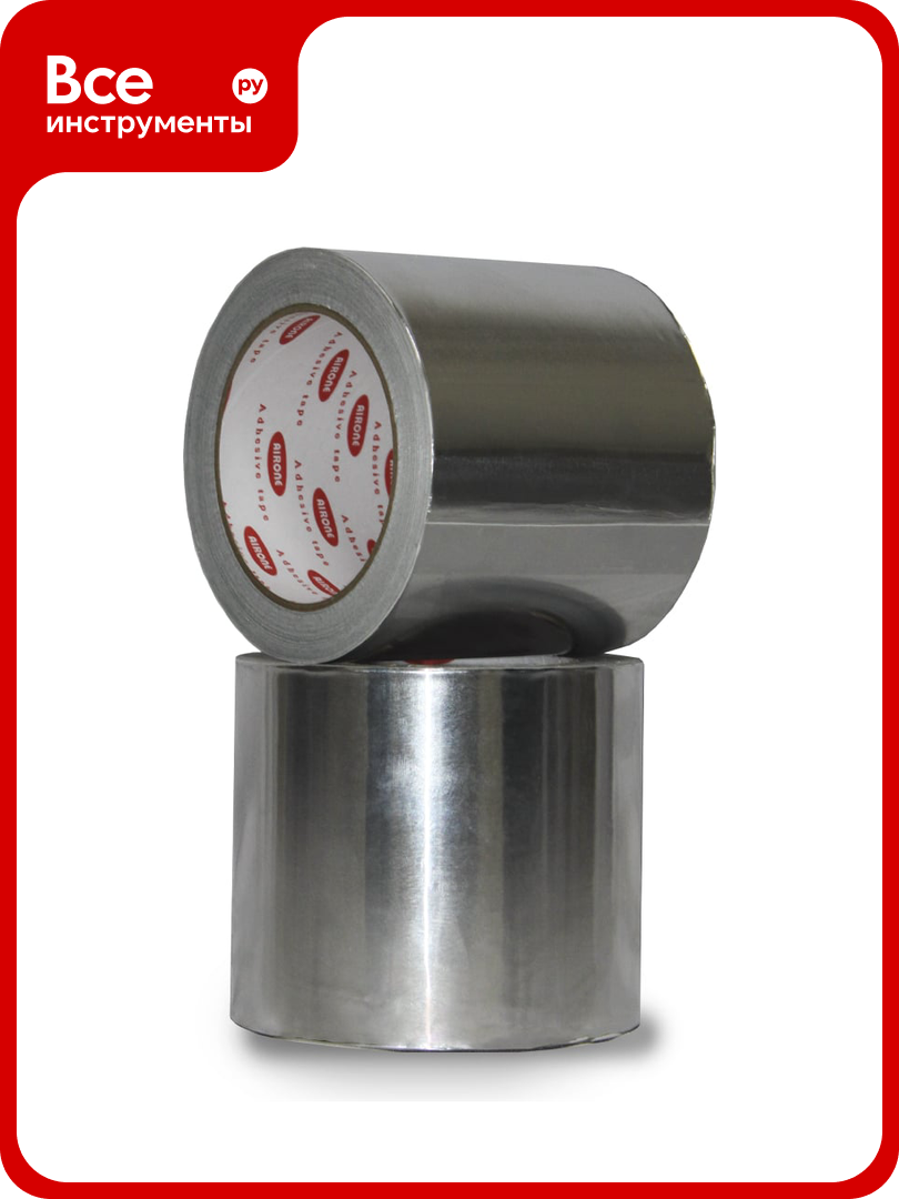 Лента алюминиевая Ventart 100 мм, 45 м /12 Airone25 4687203903978