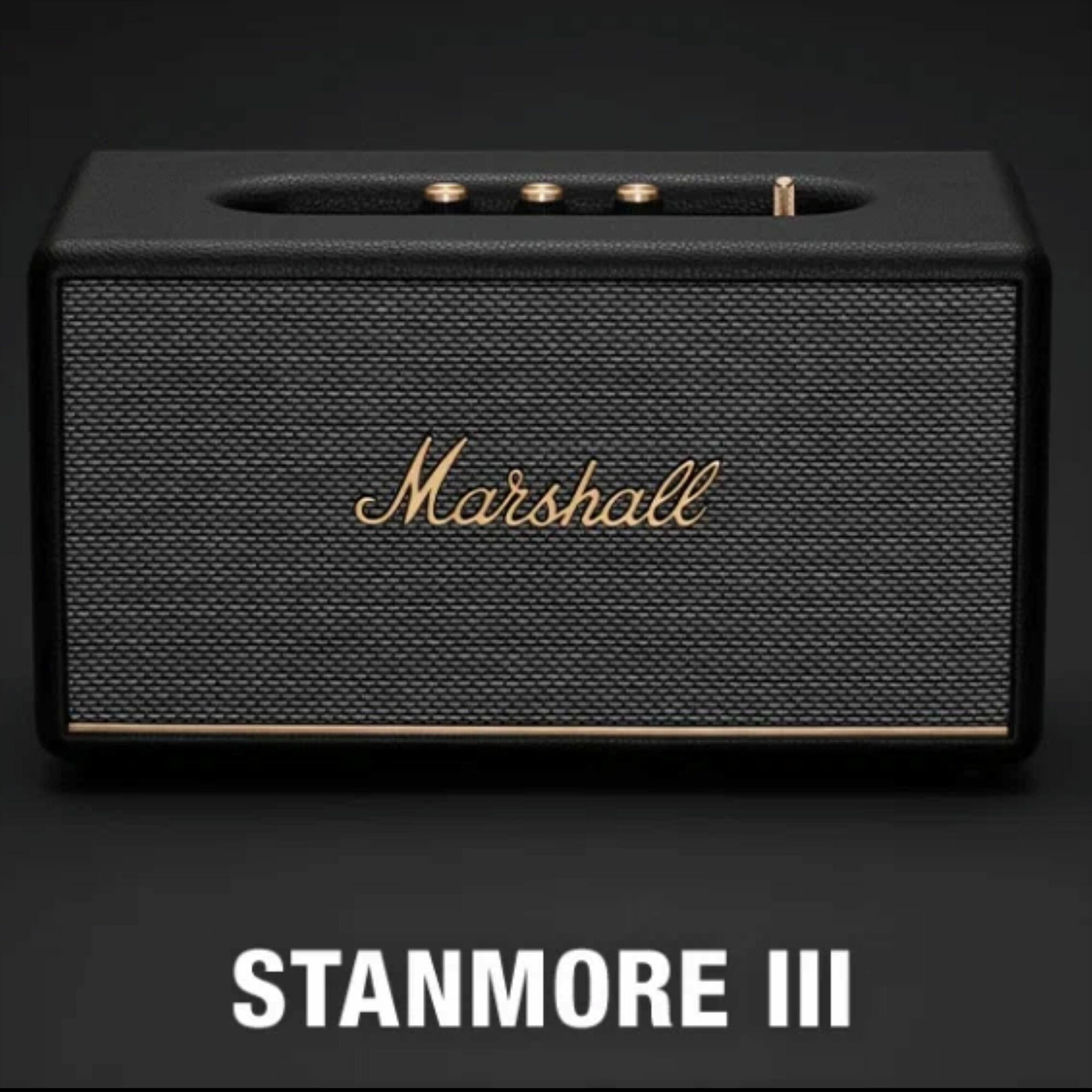Портативная акустика Marshall Stanmore III, 80 Вт, черный (Black)