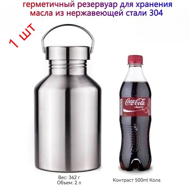 Канистра для ГСМ, 2 л