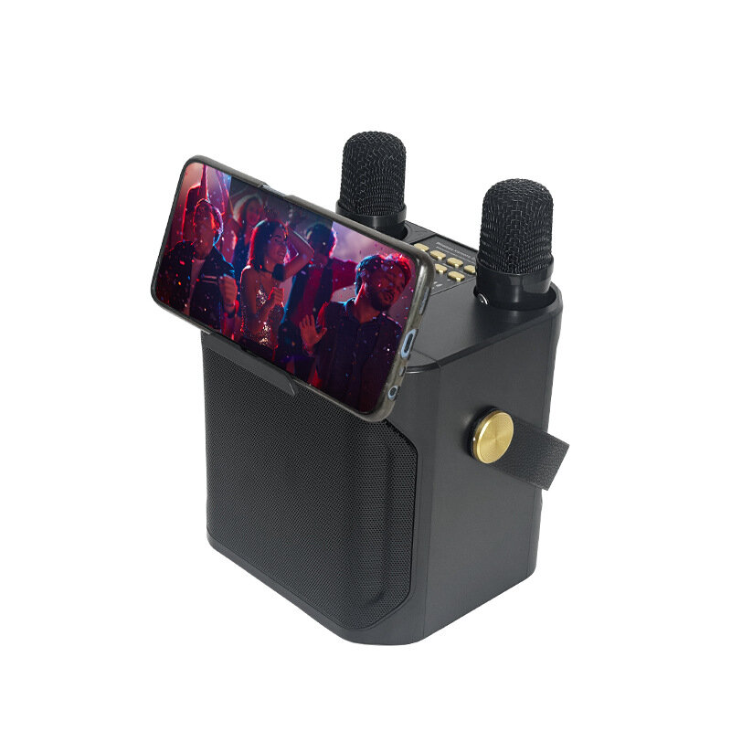 S882 Bluetooth спикер Открытый караоке аудио большой объем двойной микрофон с Май все-в-одном YS203