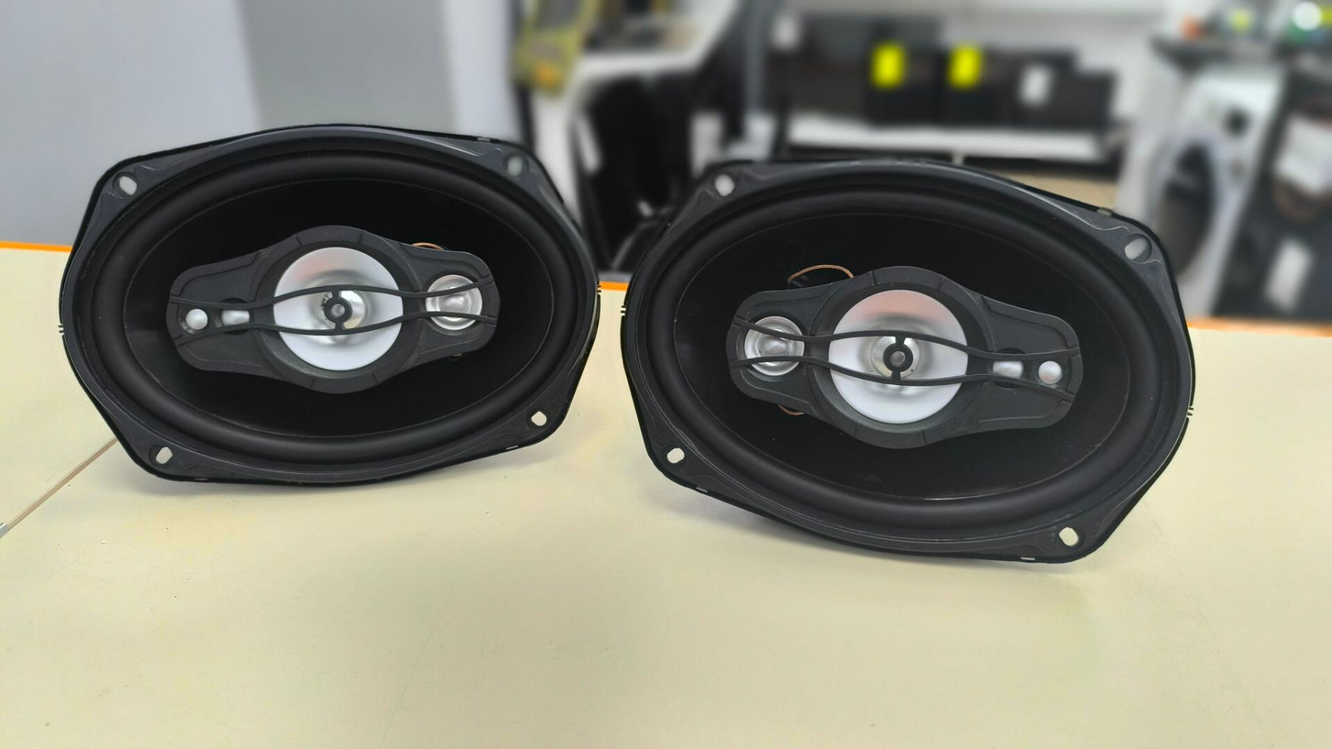 Автомобильные колонки Pioneer TS-A6998A 6"x9" пятиполосные коаксиальные,Б/У, Уценка