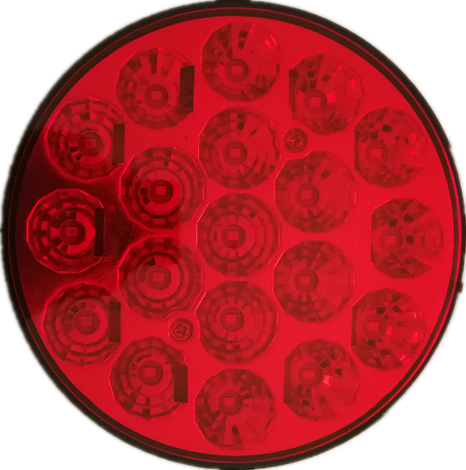 Водонепроницаемый светодиодный задний фонарь для грузовиков, 24В, большой мягкий кожаный цоколь, одиночный экземпляр