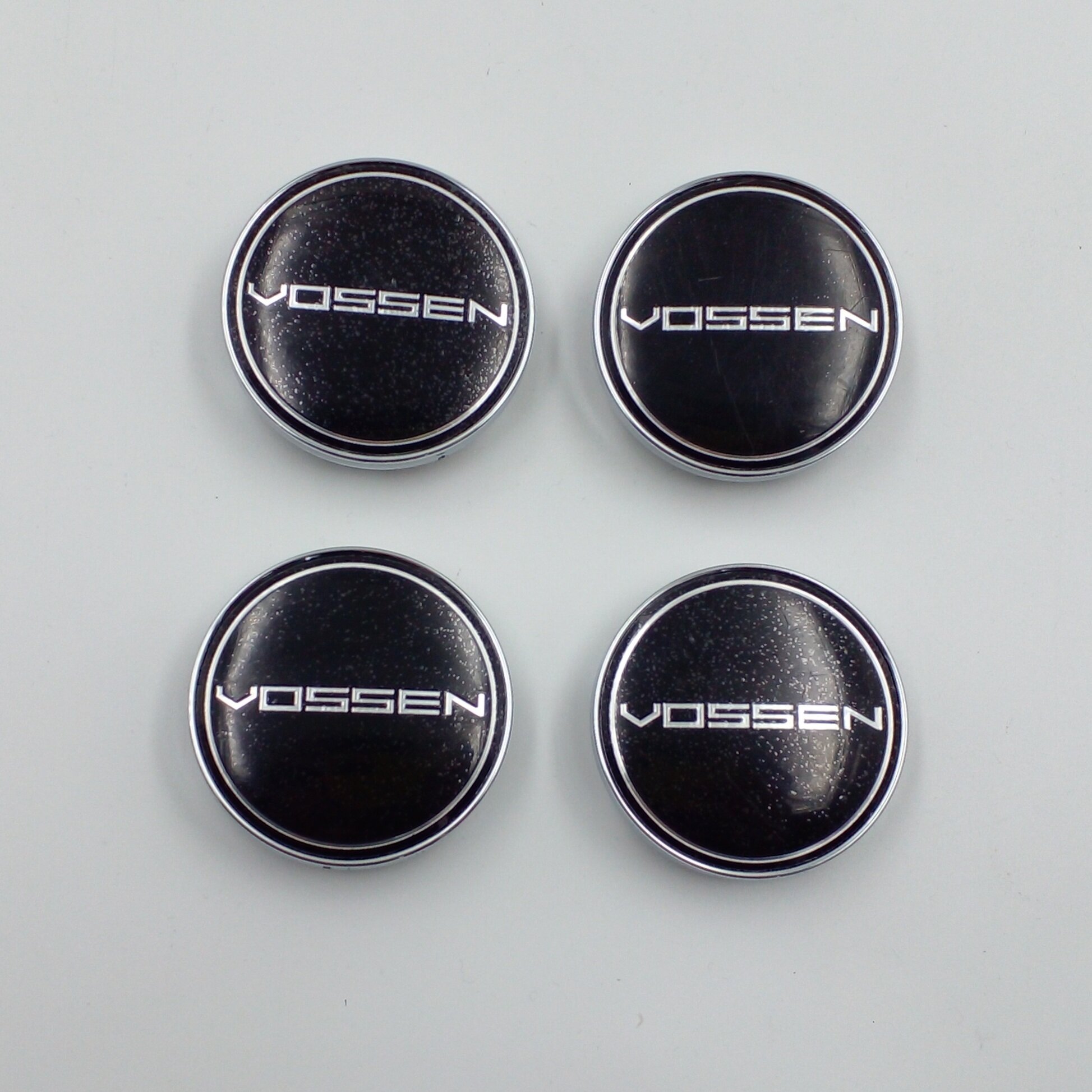 Колпачки заглушки на литые диски Vossen 60 мм 4 шт