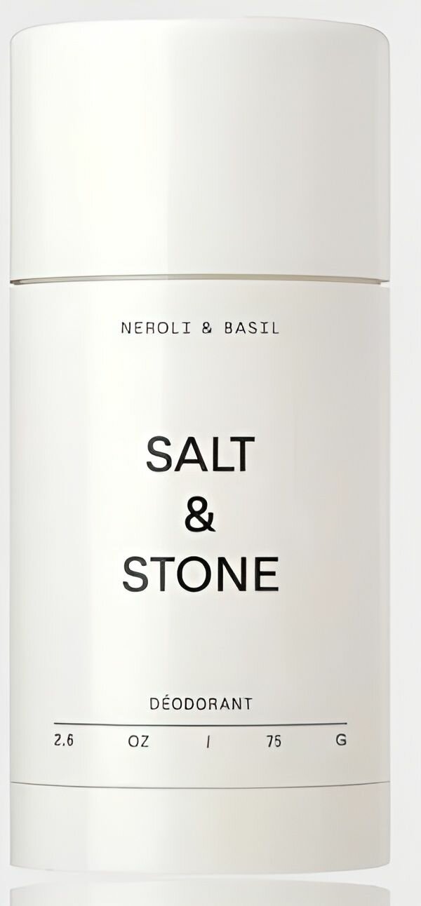 SALT & STONE Натуральный дезодорант Ароматизатор и антиперспирант 75 гр (Neroli & Basil)