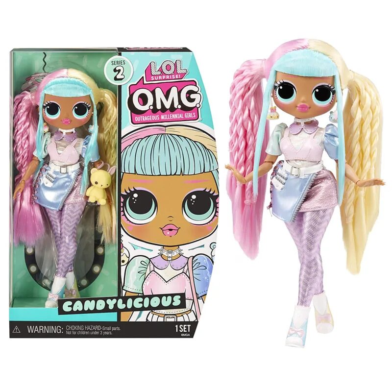 LOL Surprise! OMG Big Sister кукла Розовый, Candylicious