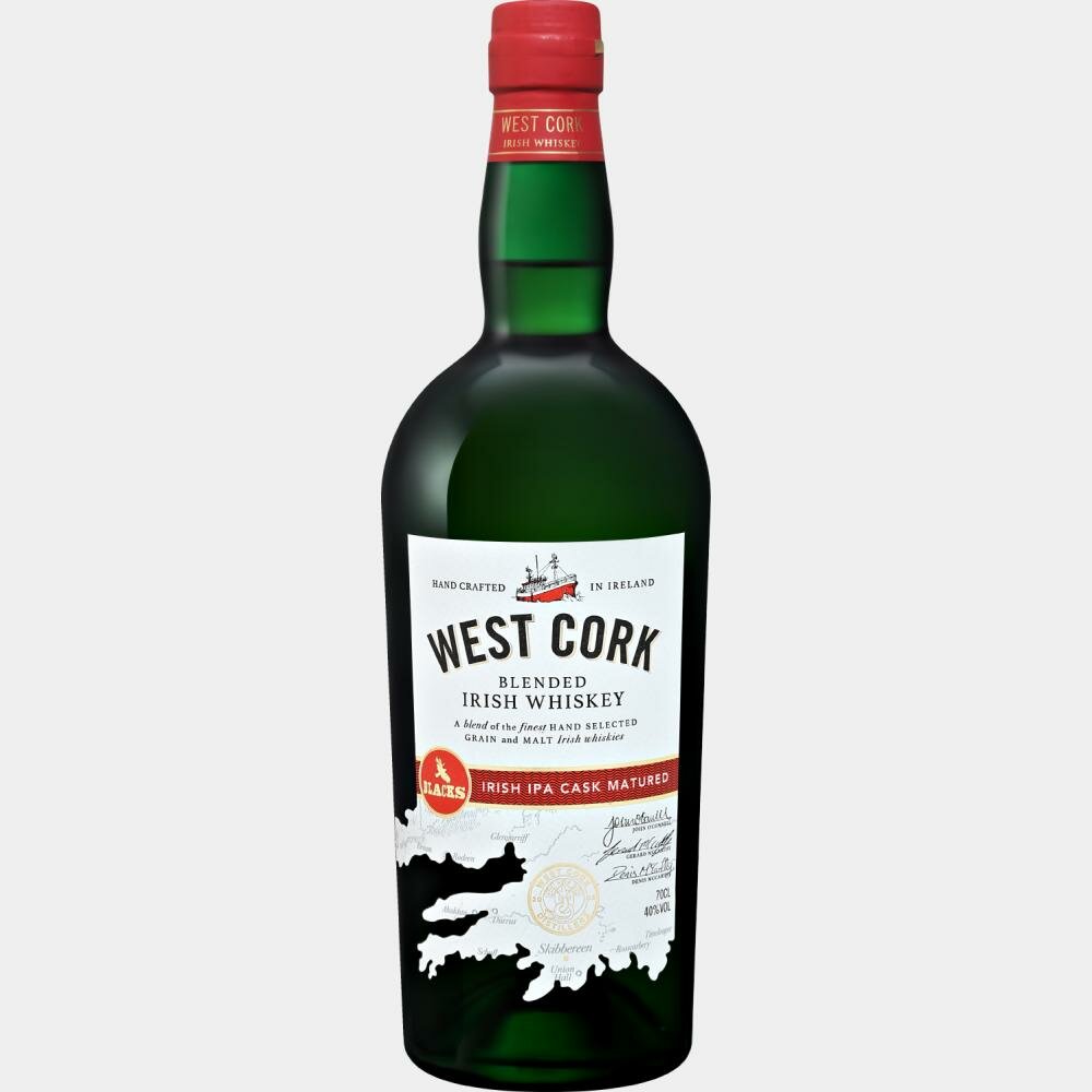 West Cork Irish IPA Cask Matured Blended Irish Whiskey