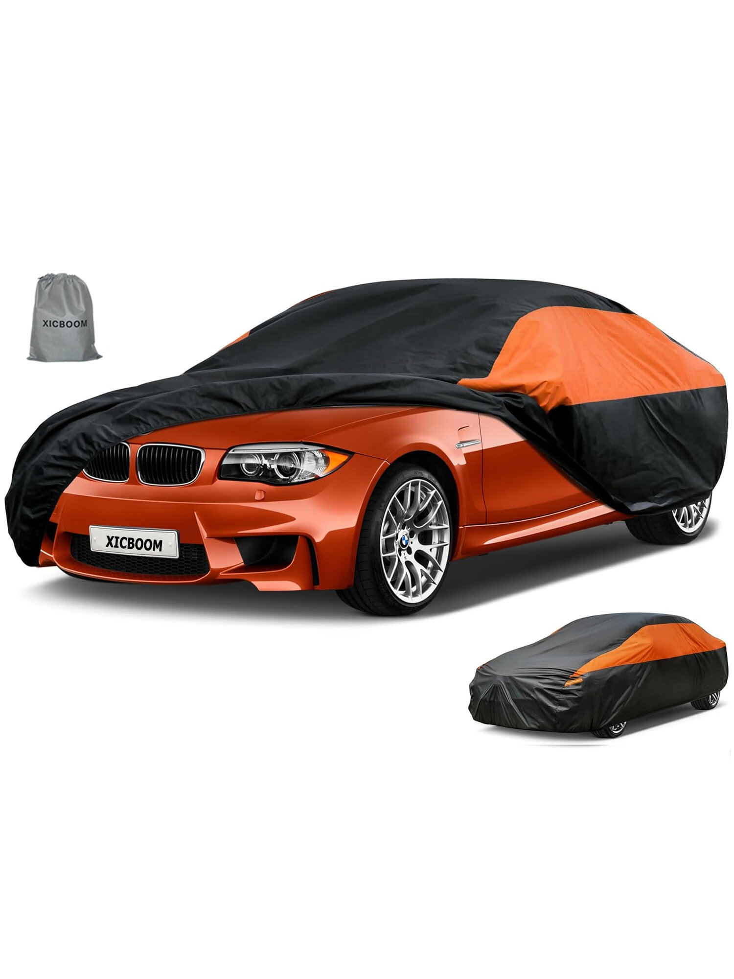 XICBOOM Чехол на автомобиль BMW 1 Series Sedan/Coupe, Оксфорд 210D, 1 шт.