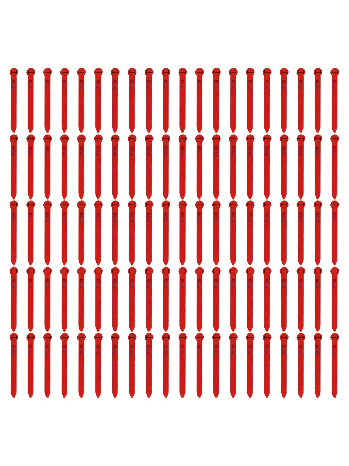 Прочные повязки на ножки птицы Идентификационные кольца для цыплят, уток и гусят с номерами 1-100