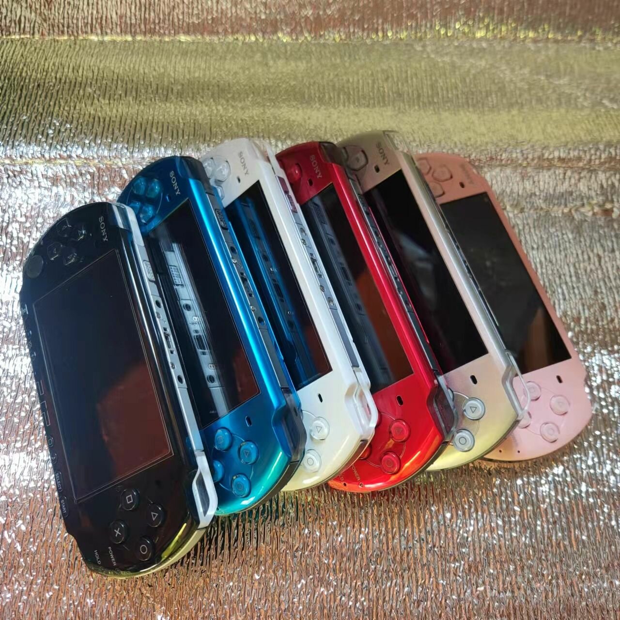Оригинальная игровая консоль Sony PSP3000, PSP2000, PSP1000, бывшая в употреблении консоль, портативная консоль с эмулятором FC.