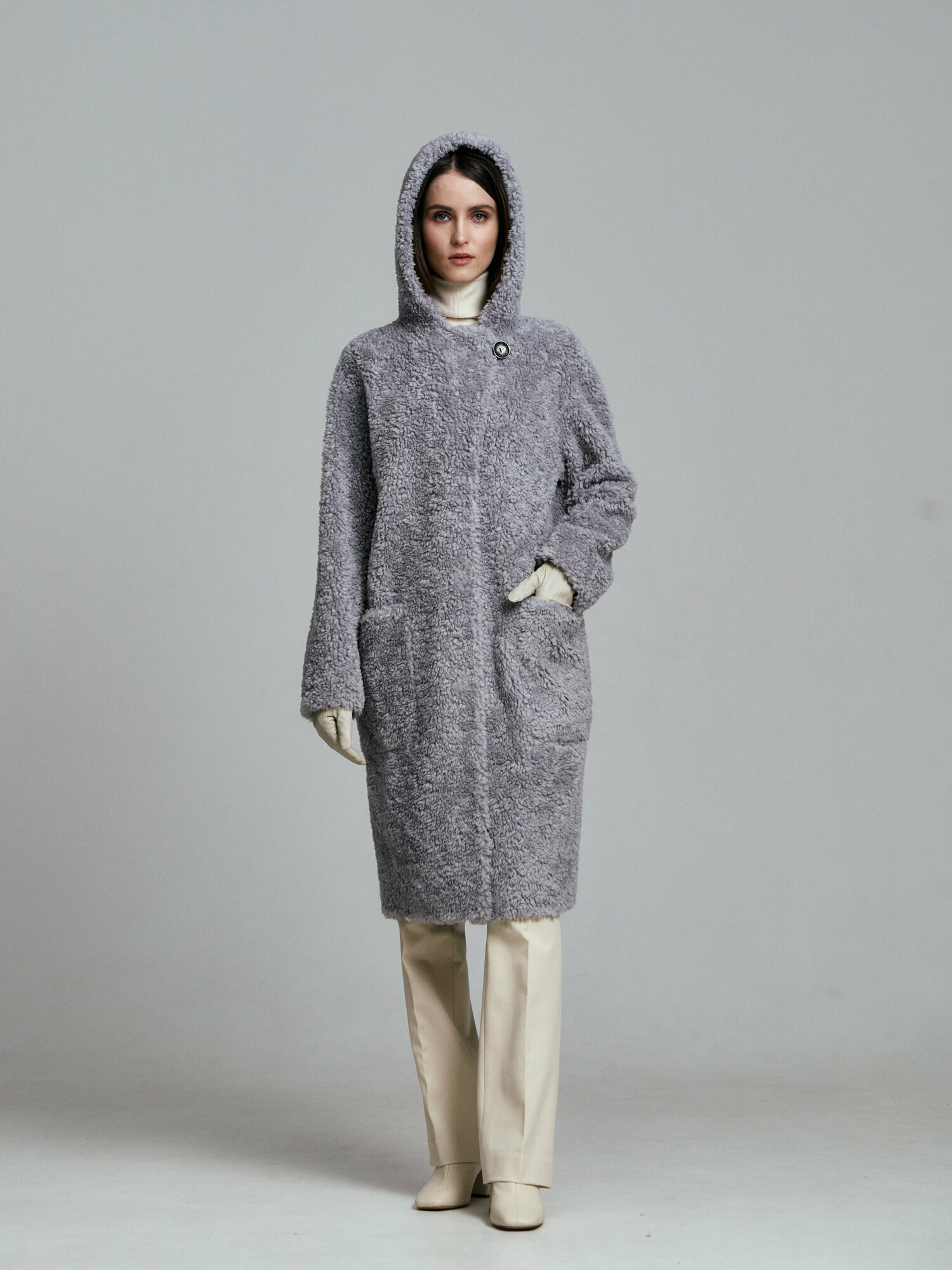 Шуба чебурашка