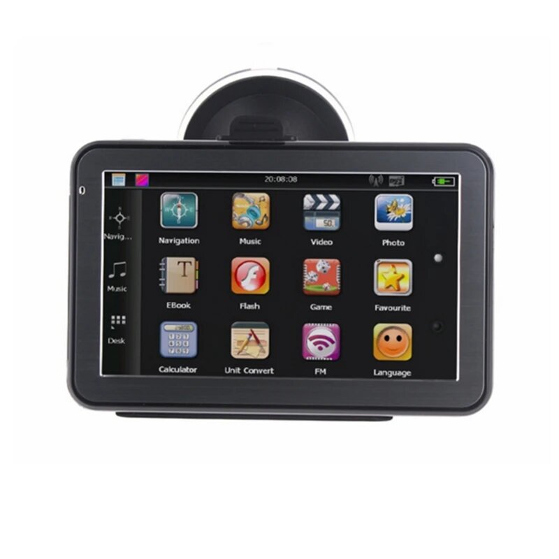 KMDRIVE 5-дюймовый автомобильный GPS-навигатор 256M/8G комплект бесплатных карт