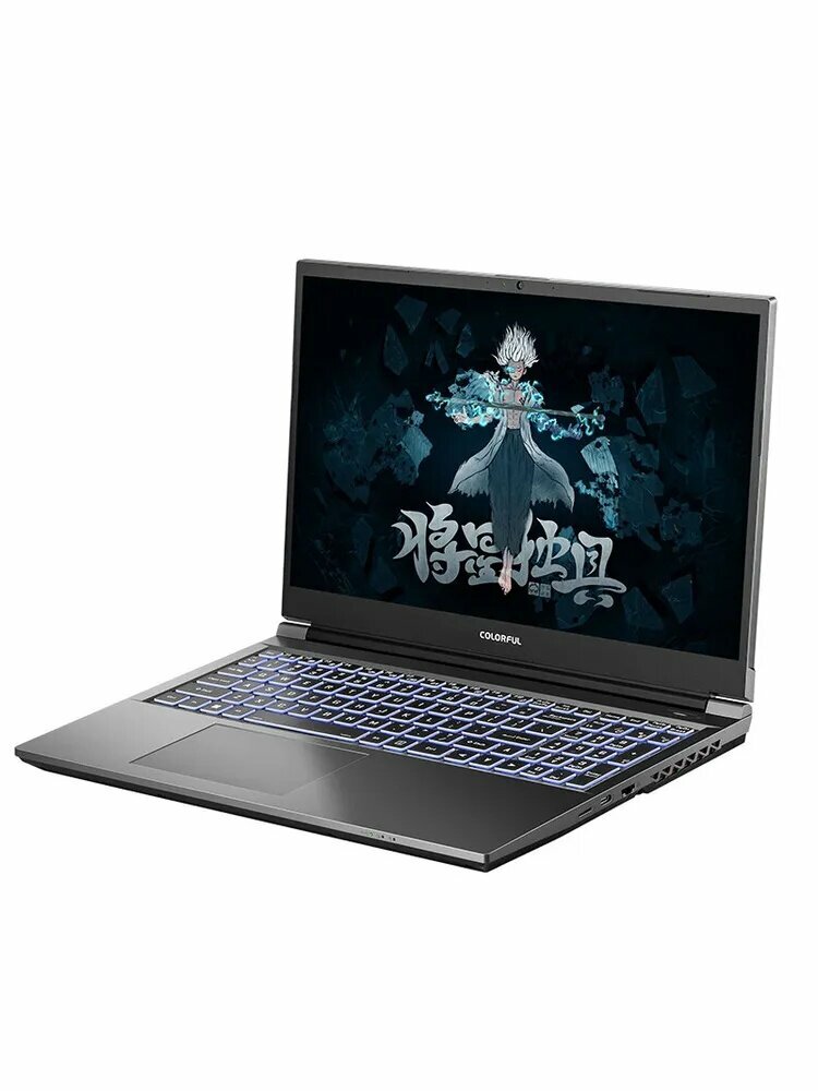 Colorful X15 Игровой ноутбук 15.6", Intel Core i9-12900H, RAM 32 ГБ, SSD 1024 ГБ, NVIDIA GeForce RTX 3060 (6 Гб), Windows Home, (X15 AT), серый, Английская раскладка
