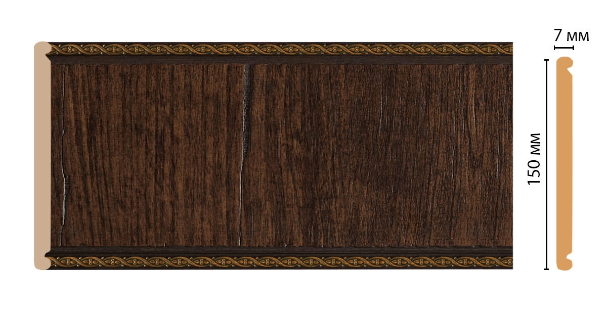 Декоративная Панель Decomaster C15-1 В150хШ7хД2400 мм / Декомастер.