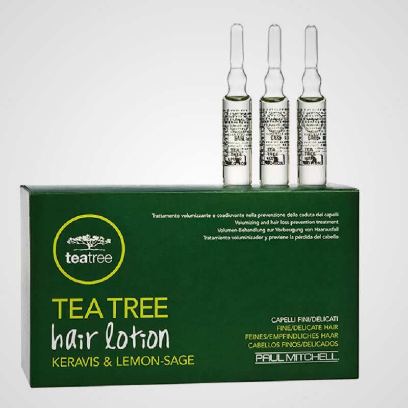 Объёмообразующие ампулы Lemon Sage Hair Lotion Paul Mitchell Lemon Sage Hair Lotion Ампулы 12 шт