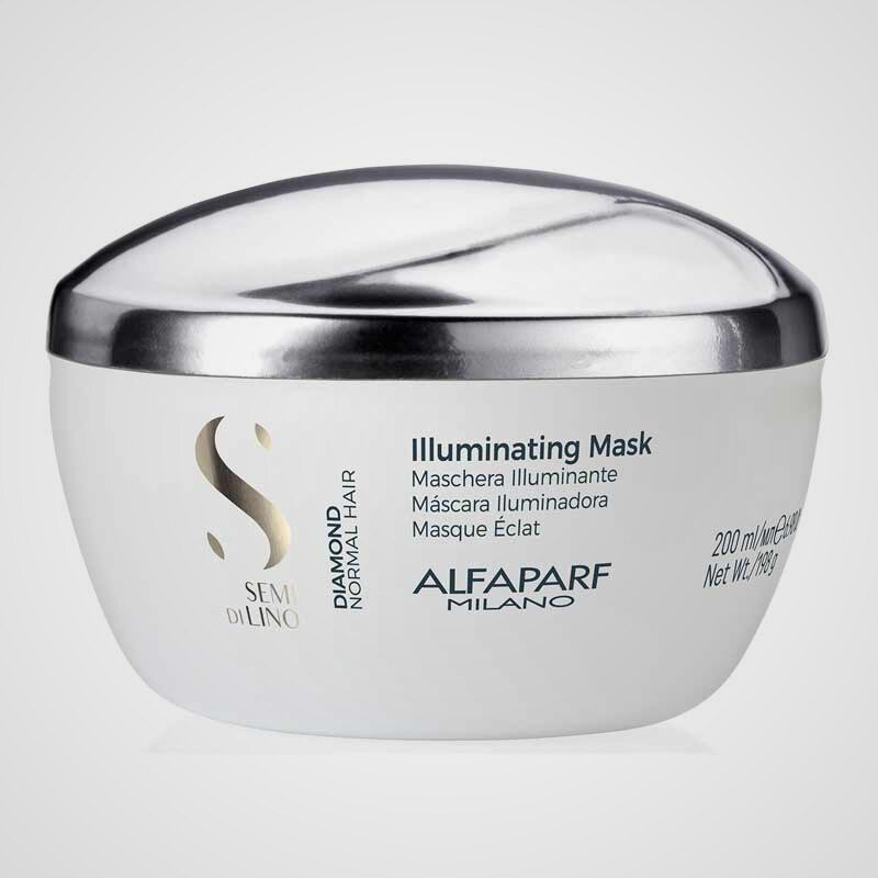 Маска для нормальных волос, придающая блеск 200 мл Alfaparf Illuminating Mask Маска 200 мл