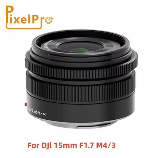 DJI 15 мм F1.7 M4/3 объектив для Panasonic
