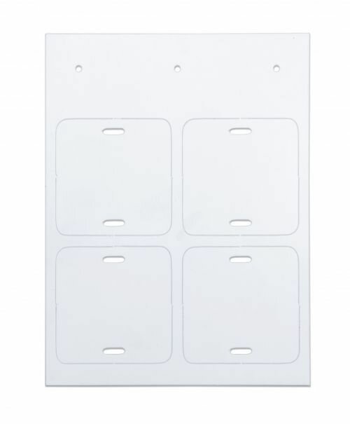 Маркировка для кабеля квадрат 55/55 (уп.40шт) DKC CIC55554SQW