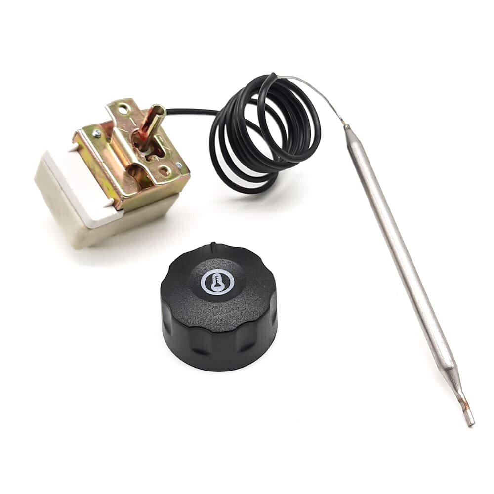 Термостат для электрокотла ЭВАН T82-TH-553 20А/250В/0,6м/ 30-82гр. С/20A/250V/F6.3