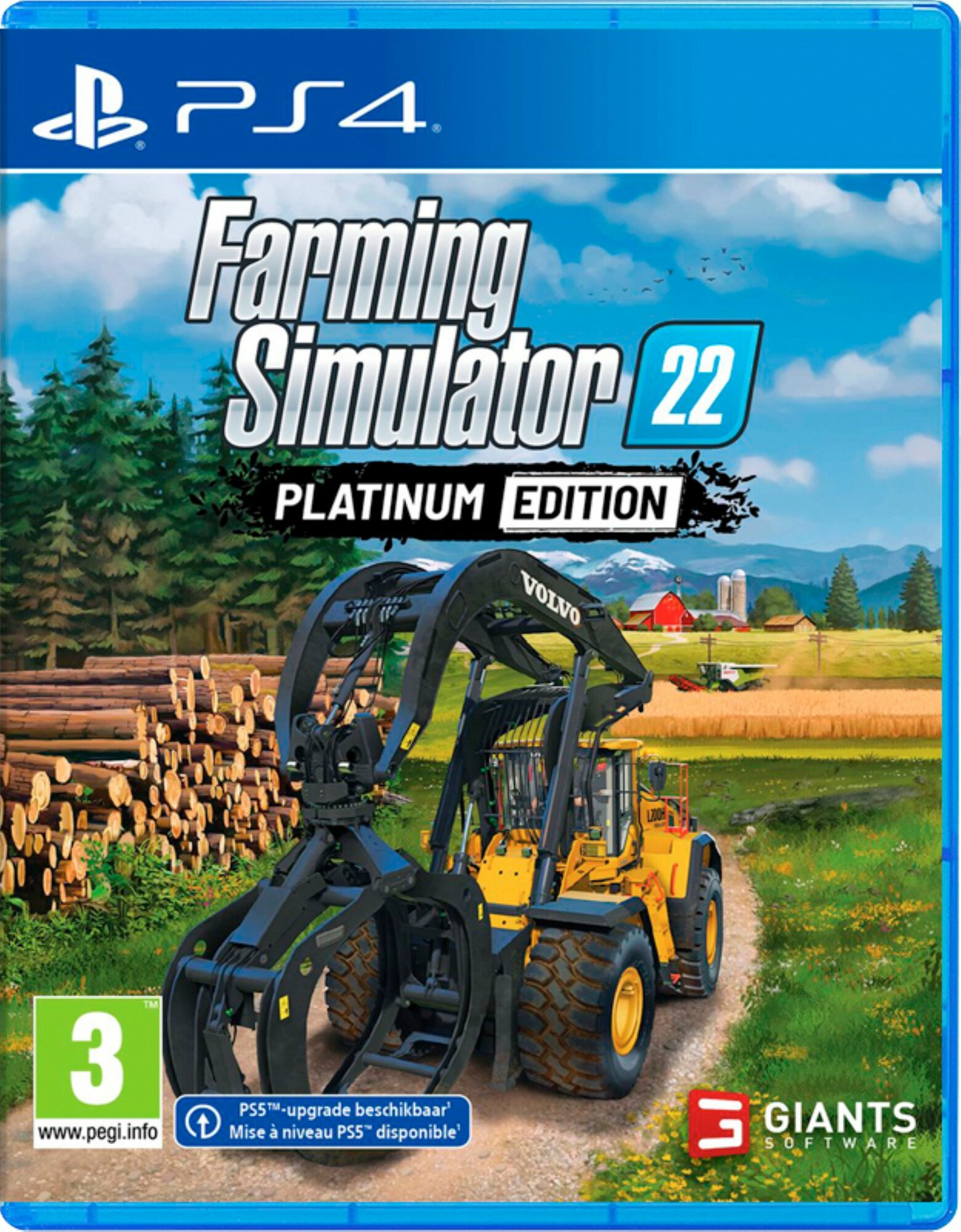 Farming Simulator 22 - Platinum Edition (русские субтитры) (PS4)