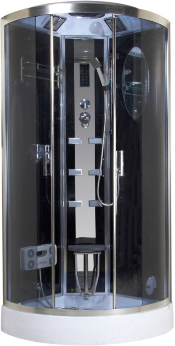 Душевая кабина Niagara NG-902-01 х220 100х100 с сиденьем, без бани