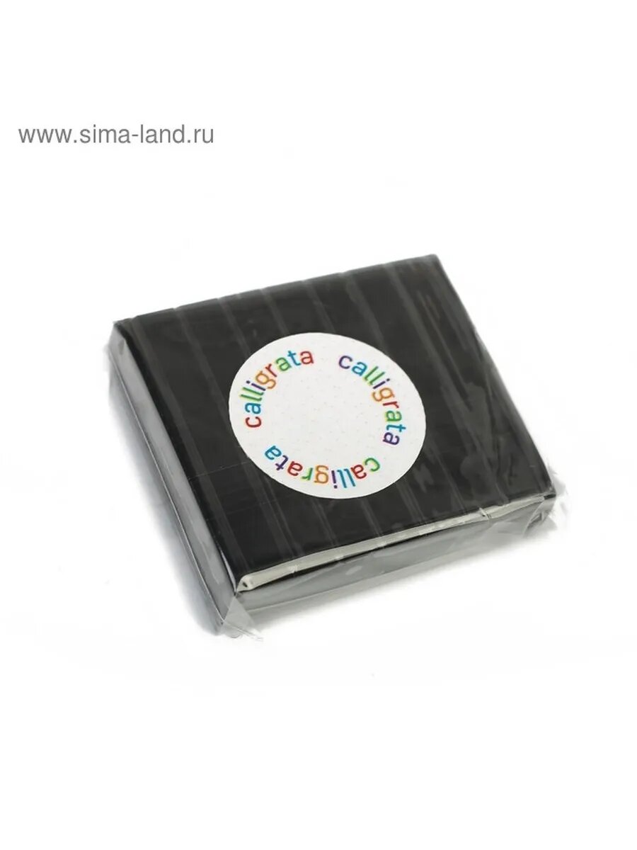 Черная полимерная глина для творчества