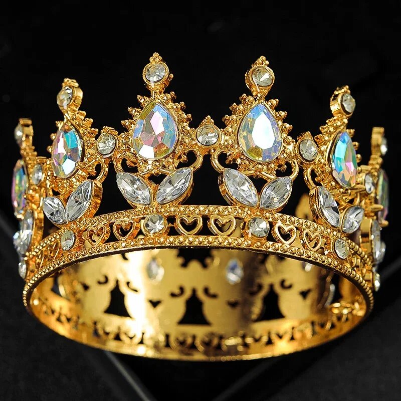 Хрустальная диадема-корона для торта HG Gold AB