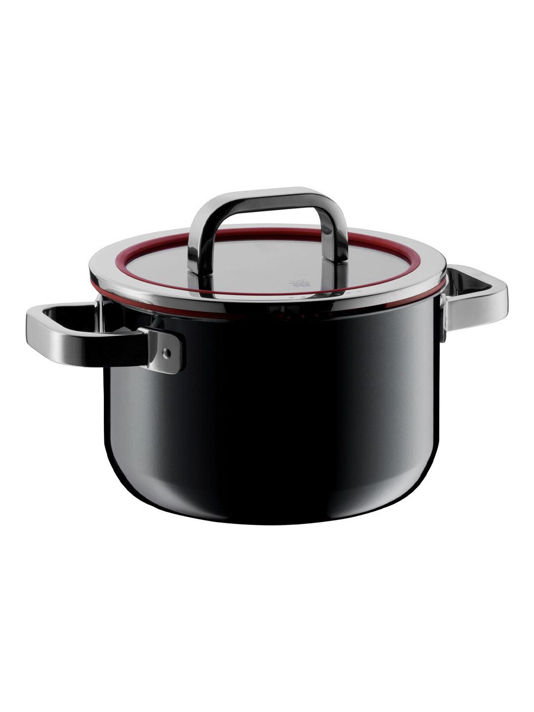 Кастрюля WMF Fusiontec Functional, нержавеющая сталь, 20 см, с крышкой, черная