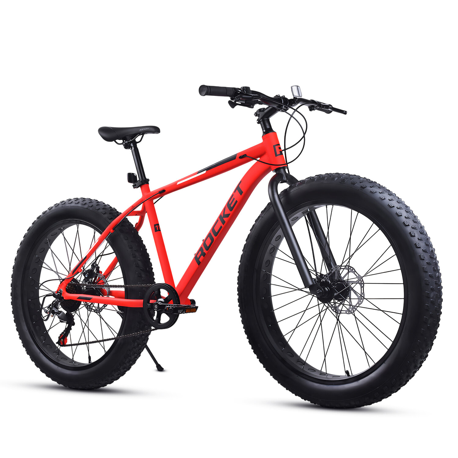 Велосипед 26" Rocket Fat 26, цвет красный, размер 18", рост 160 – 175 см.