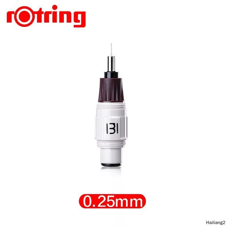 Rotring 131 Перо для изографа 0.25mm 1 шт. Высококачественное перо для точных линий. Германия.