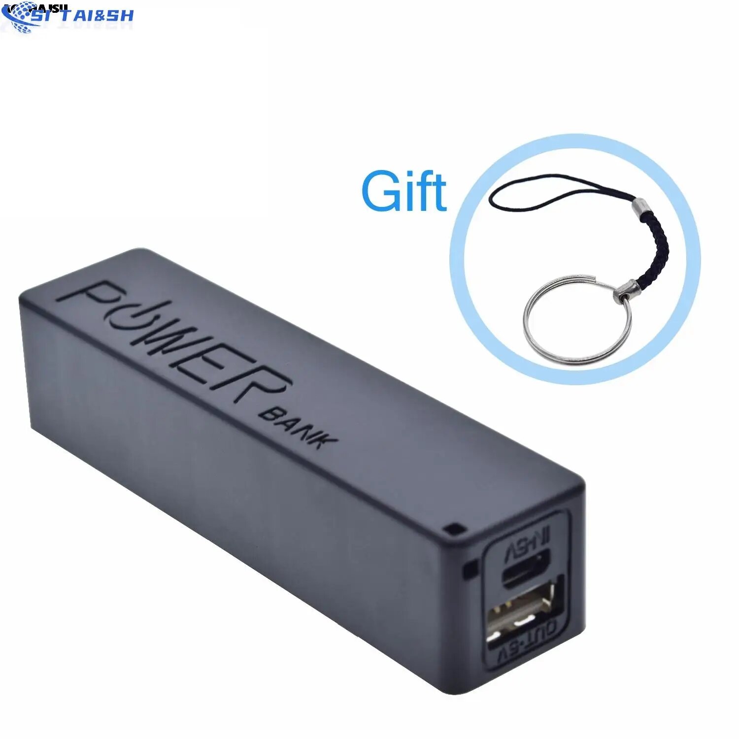 DIY USB Power Bank Case Kit 18650 Black for Arduino molewei