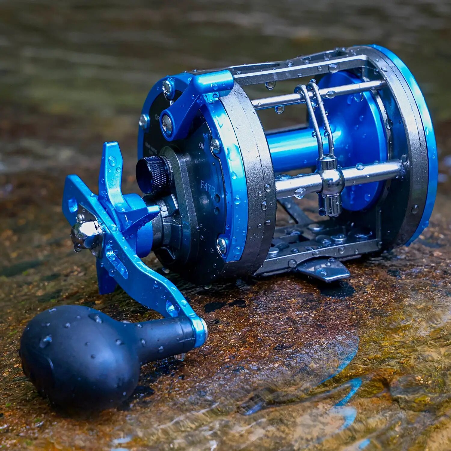 Sougayilang Литое барабанное колесо катушка для троллинга Left Hand, F47B