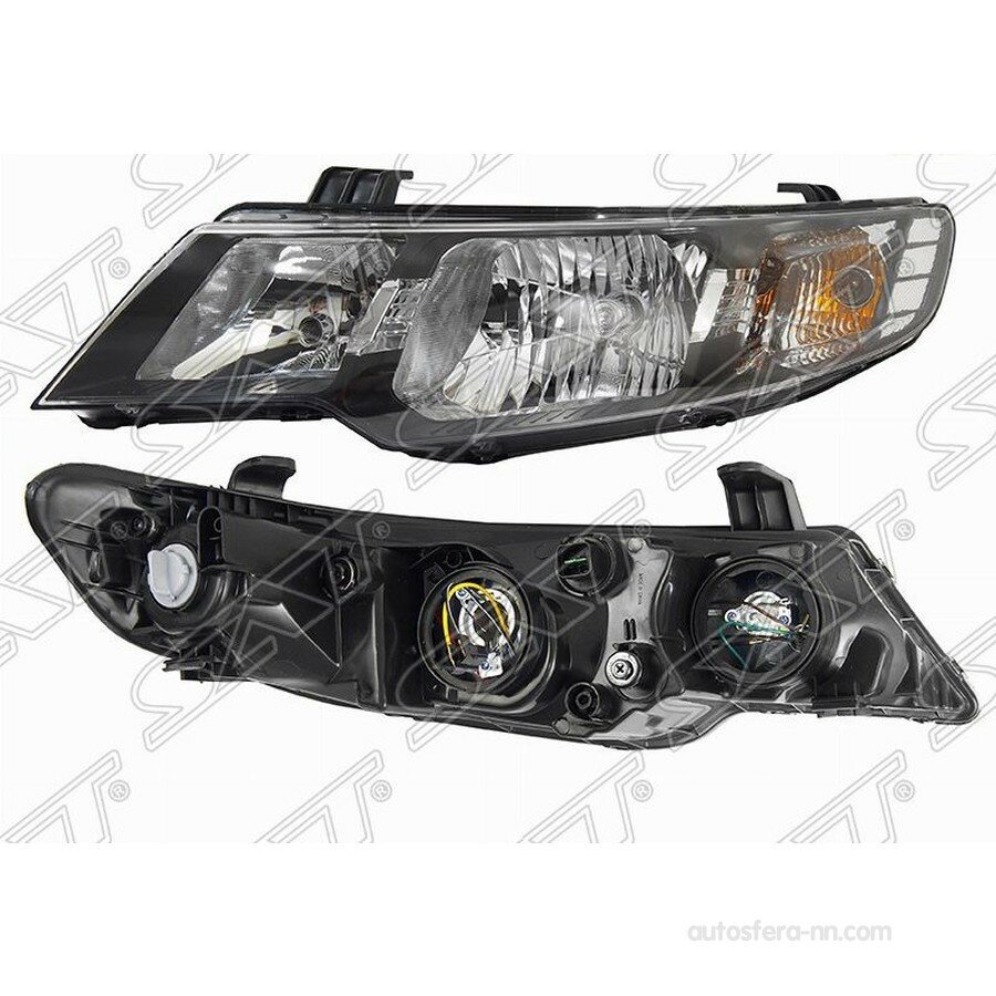 SAT ST2231134L Фара Kia Cerato 08-13 / Cerato Koup 08-13 (Слева/ Галоген/ Ручная регулировка)