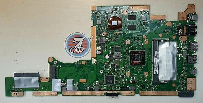 Материнская плата ноутбука Asus X505ZA R3-2300U 4 Gb