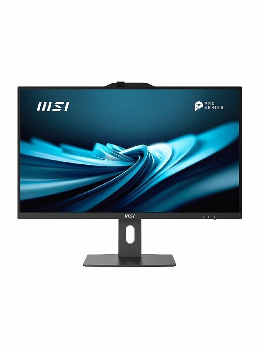 MSI Моноблок 27", Intel Core i7-14700, RAM 16 ГБ, SSD 1000 ГБ, Intel UHD Graphics, DDR5 Черный (MSI Pro AP272P 14M)