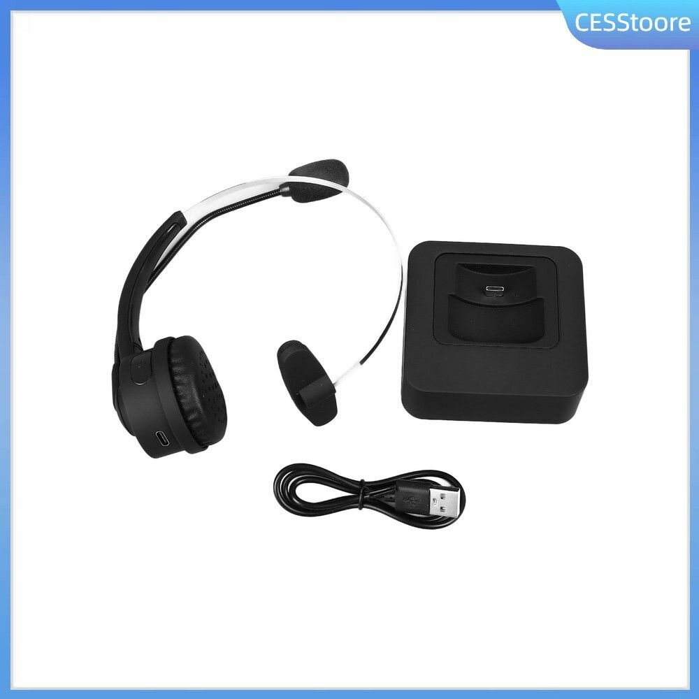 Телефонная гарнитура, шумоподавление, Bluetooth 5.3, моно, для бизнеса и водителей