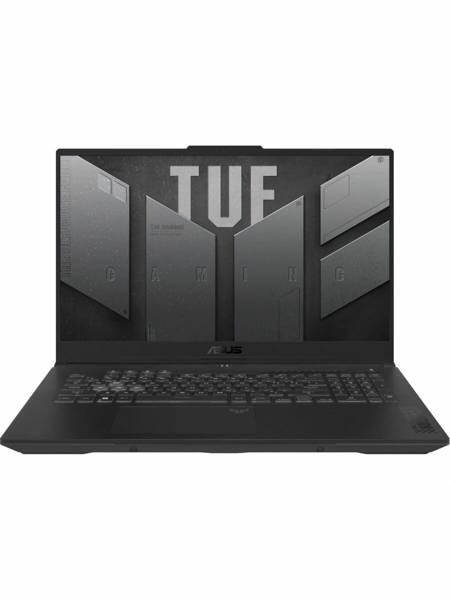Ноутбук Asus TUF Gaming FA707NUQ-HX010 Ryzen 7 170/16Gb/SSD512Gb/RTX4050 6Gb/17.3"/IPS/FHD/noOS/grey
