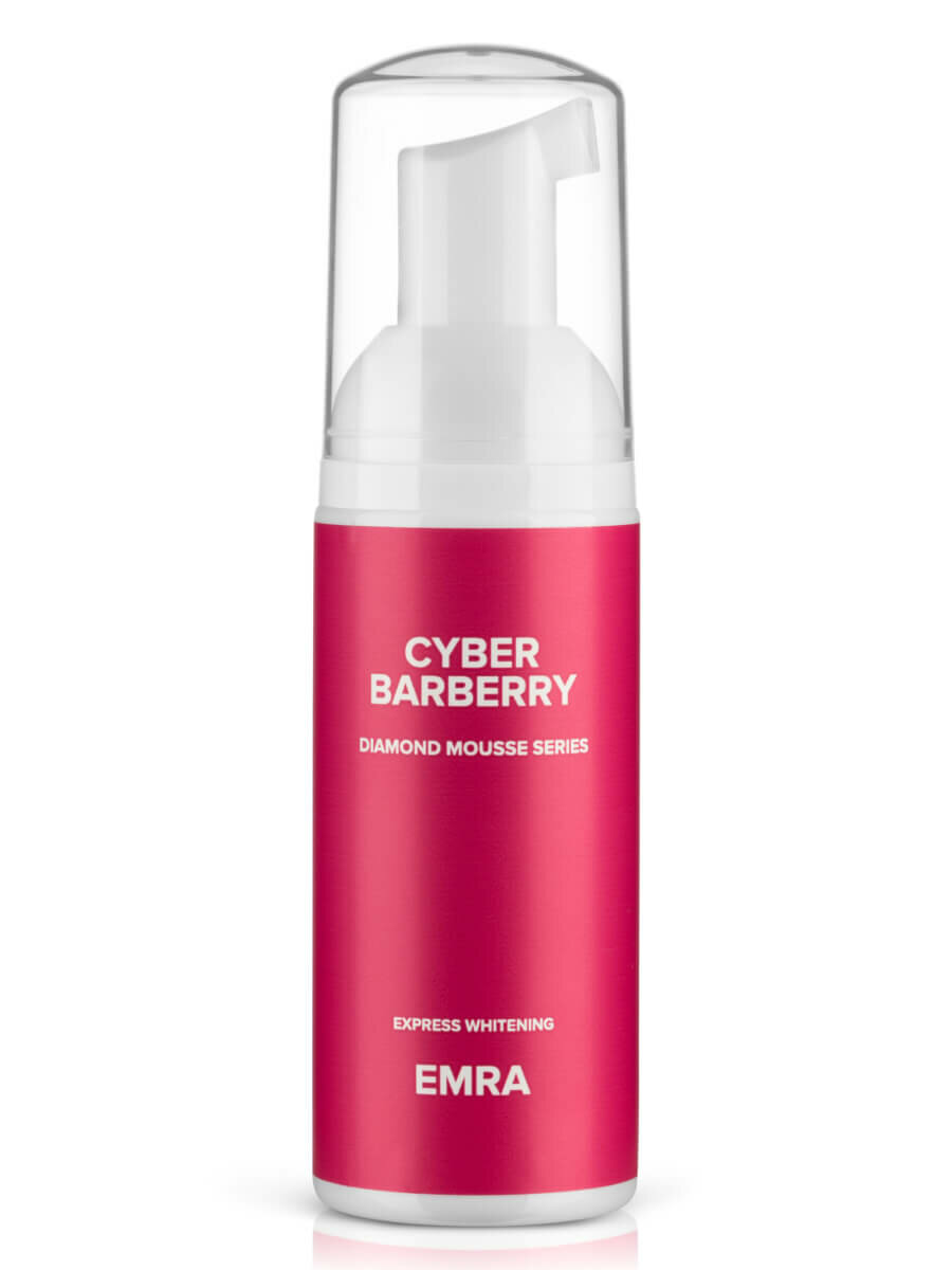 Очищающая пенка Diamond Mousse Cyber barberry - барбарис, 60 мл, EMRA