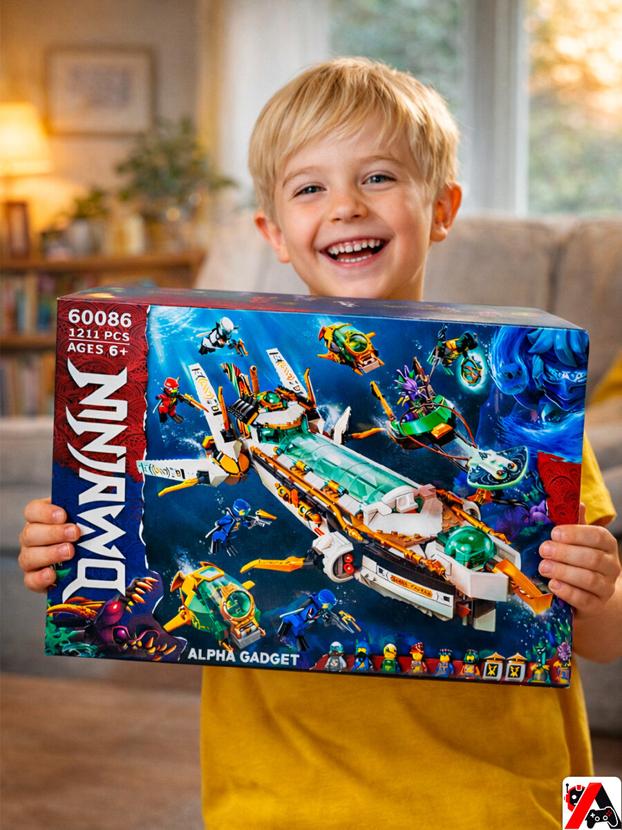 Конструктор Ниндзяго Подводный «Дар Судьбы»