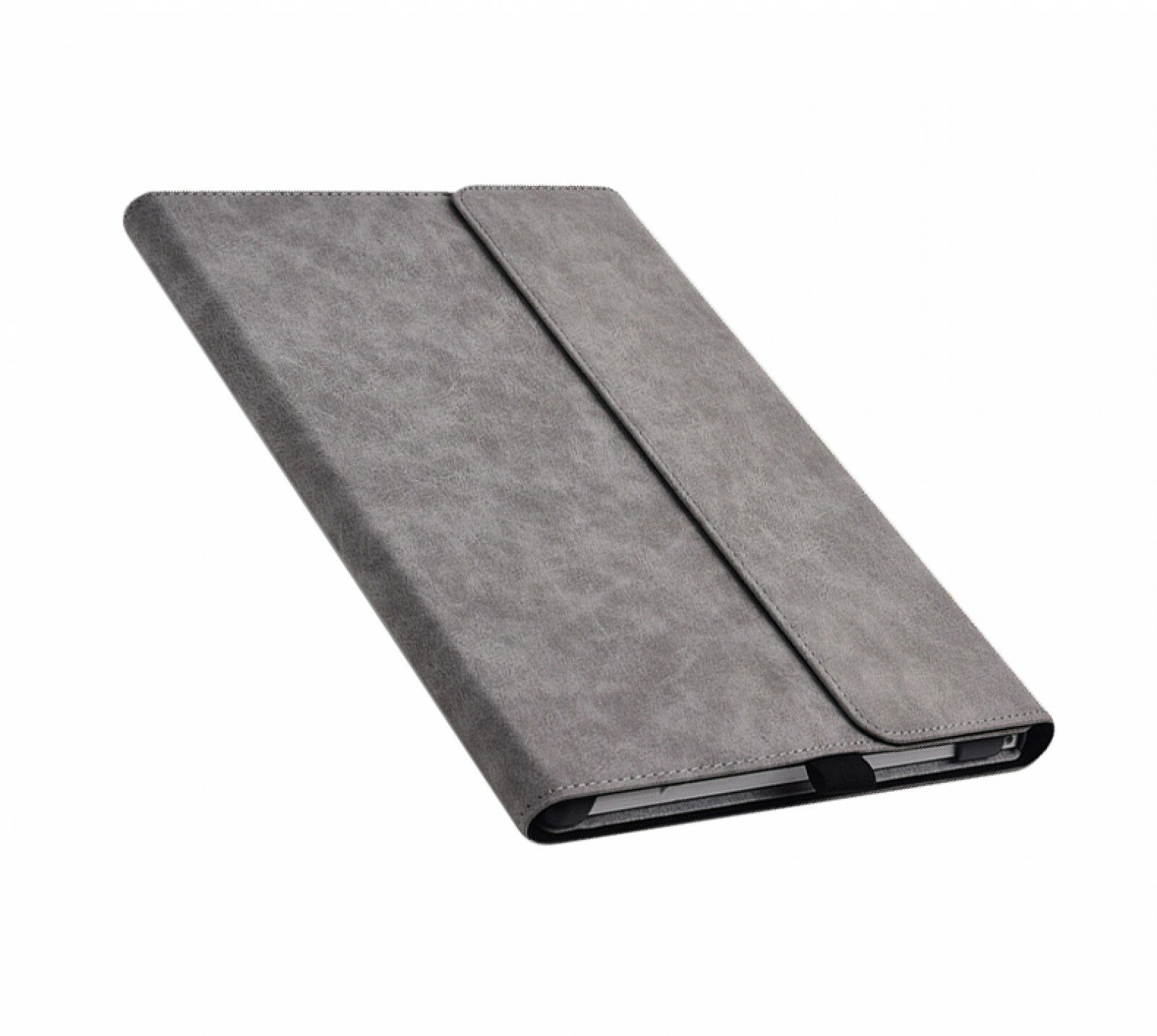 Чехол-клатч MyPads для Microsoft Surface Pro 7 и Surface 7+ Plus с отделением для клавиатуры, серый