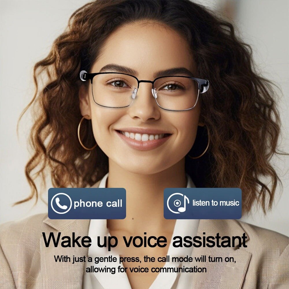 Умные аудио-очки с функцией Bluetooth-звонков для вождения и езды на велосипеде