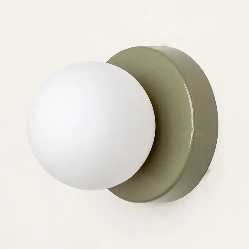 Настенный светильник PHYVAL Orb, Green, Warm white